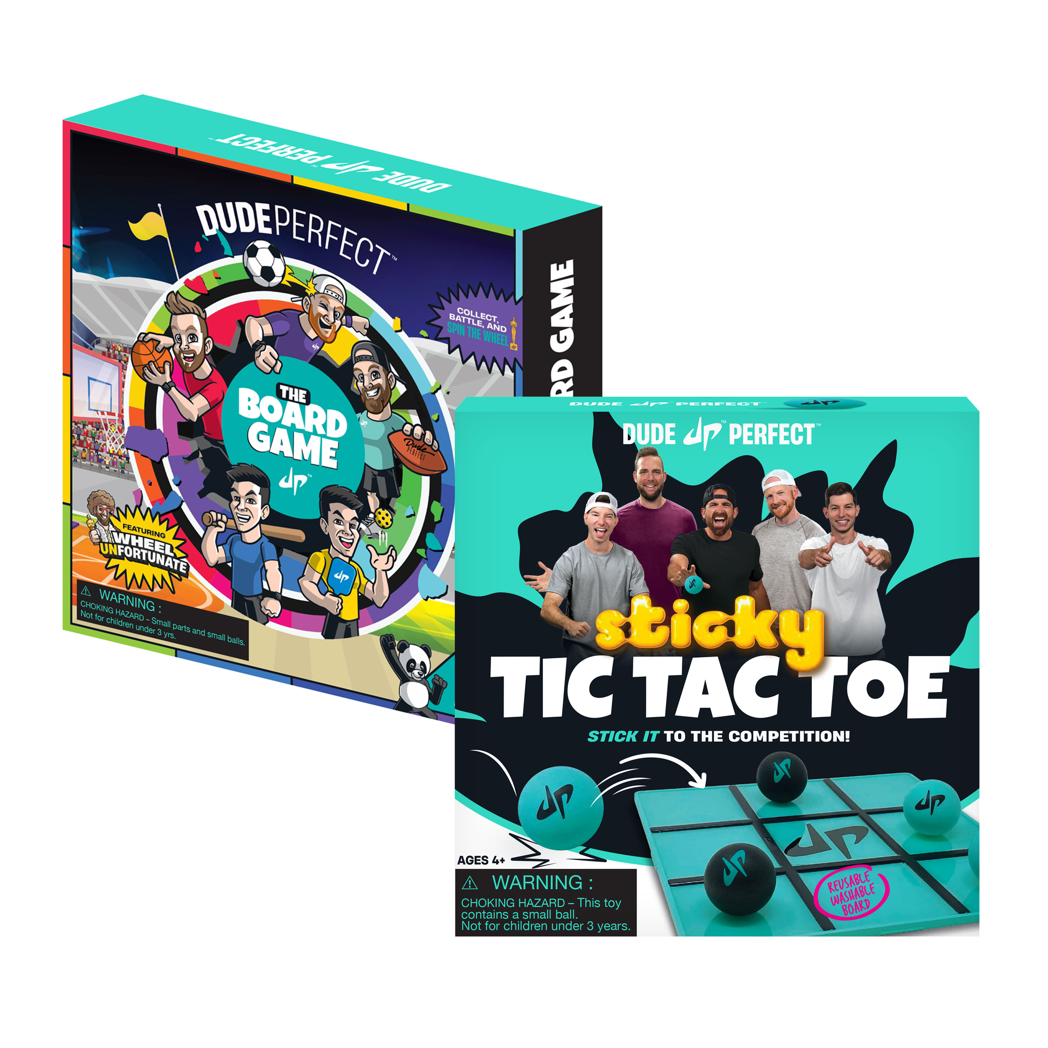 Dude Perfect Site | Board Game & Sticky Tic Tac Toe