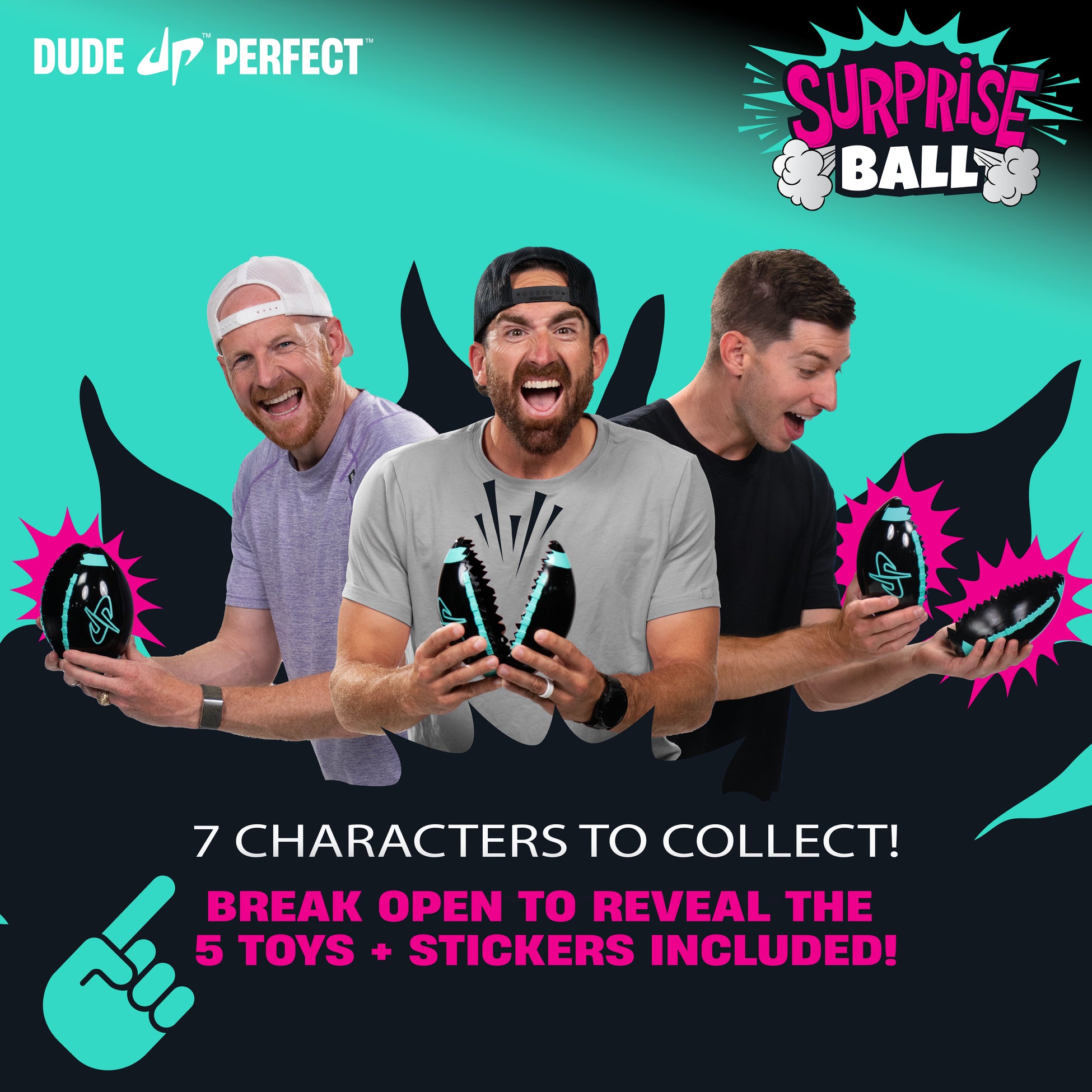 Dude Perfect Site | Surprise Ball