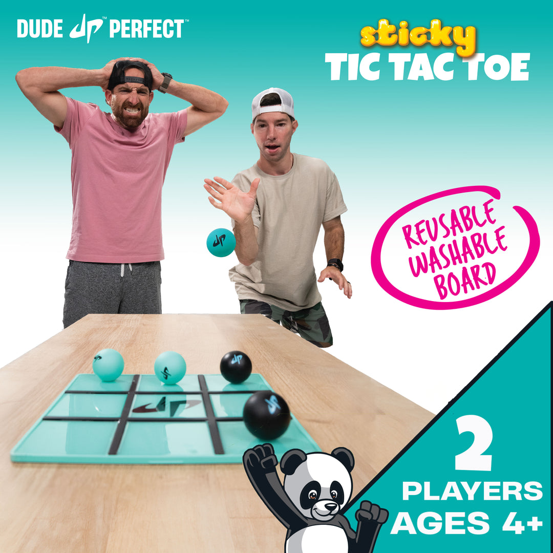 Dude Perfect Site | Board Game & Sticky Tic Tac Toe