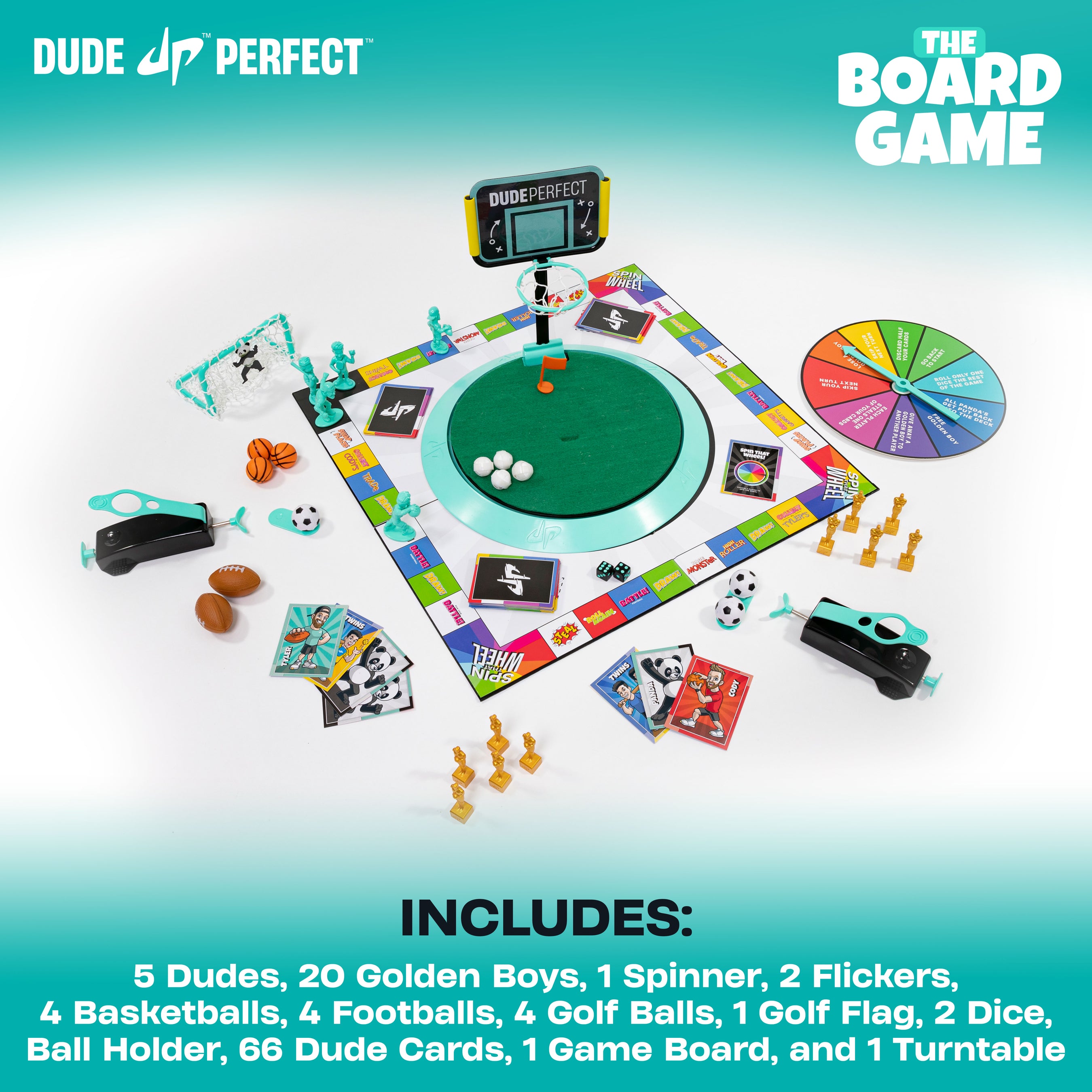 Dude Perfect Site | Board Game & Sticky Tic Tac Toe