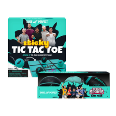 Dude Perfect Site | Sticky Tic Tac Toe & Mini Sports Ball Pack